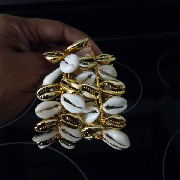 Cowrie Shell Jewelry, Cowrie Shell Earrings, Cowrie Shell Ear Cuffs ...