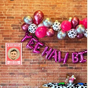 Custom Pink WANTED Poster With Photo Upload Digital Download send in ...