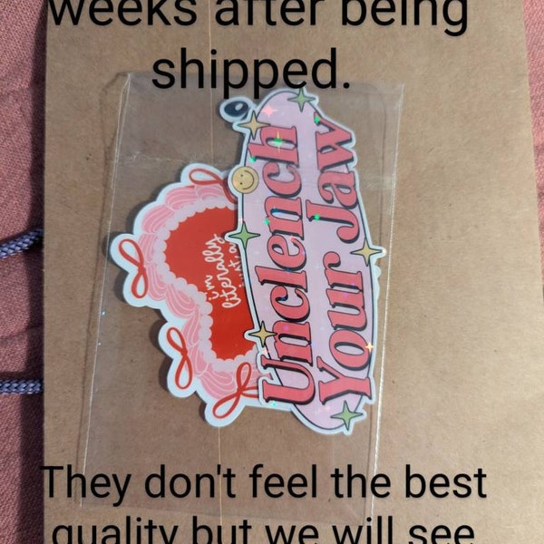 Probably Overstimulated Sticker, Funny Mental Health Sticker ...