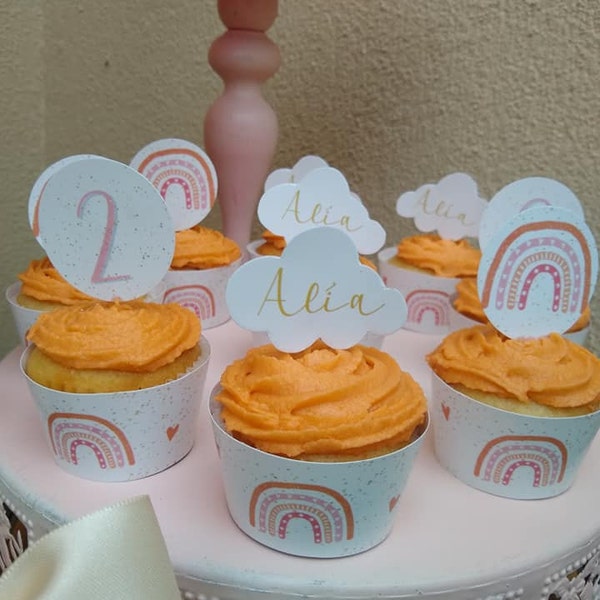 Watercolor Rainbow Clip Art, Watercolor Clip Art, Watercolor Rainbow ...