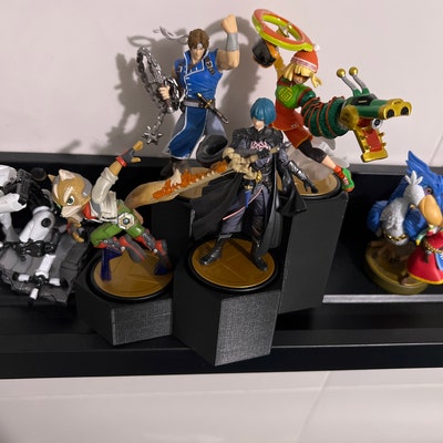 Amiibo Display Stand Modular Holds 4 per Module - Etsy