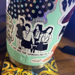 Skeleton Stickers Peace Sign Sticker Goth Stickers - Etsy