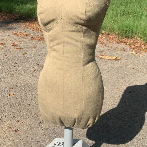 Stuffed Fabric Half Scale Dress Form Pattern - Digital PDF - Etsy