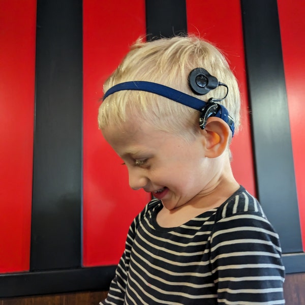 Cochlear Implant Headband - Ear Suspenders - Adjustable Length ...