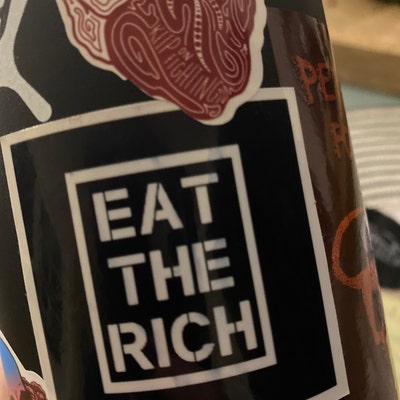 Ramshackle Glory Heart Fist Keep on Loving Sticker waterproof - Etsy