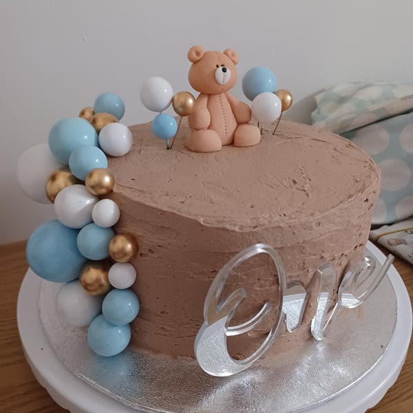 Custom Unicorn Cake Topper, Rainbow Cake Topper, Personalised Cake ...