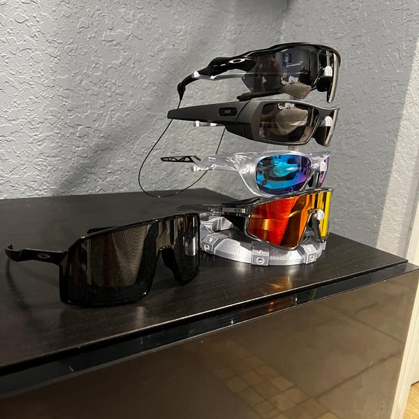 3D Printed Oakley Style Bomb Display With Stand - Etsy