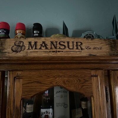 Custom Barrel Stave, Barrel Stave With Last Name, Personalized Stave ...