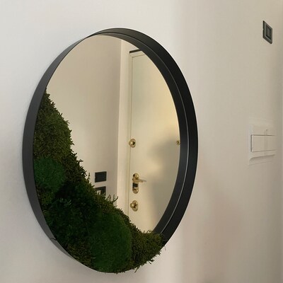 Mini Moss Wall Art in Miniature Embroidery Hoop Long Lasting Eco Gift ...