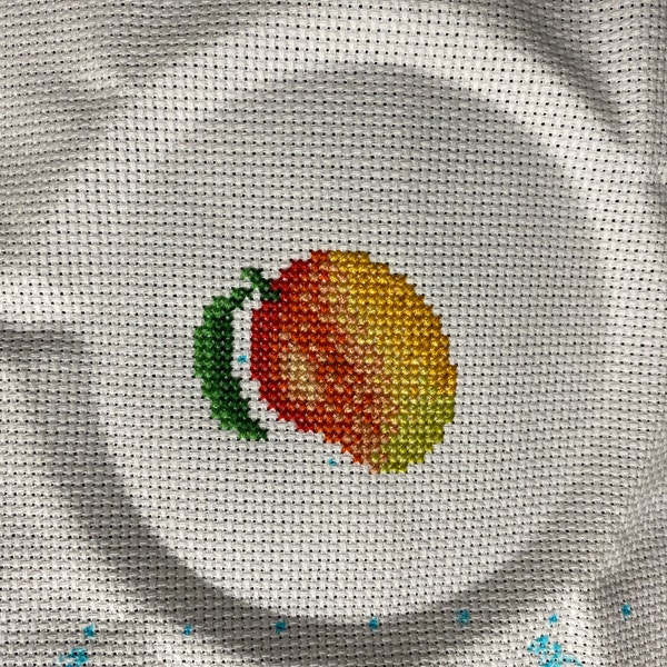 Mango Cross Stitch Pattern PDF - Mango + Tiny Mango Embroidery ...
