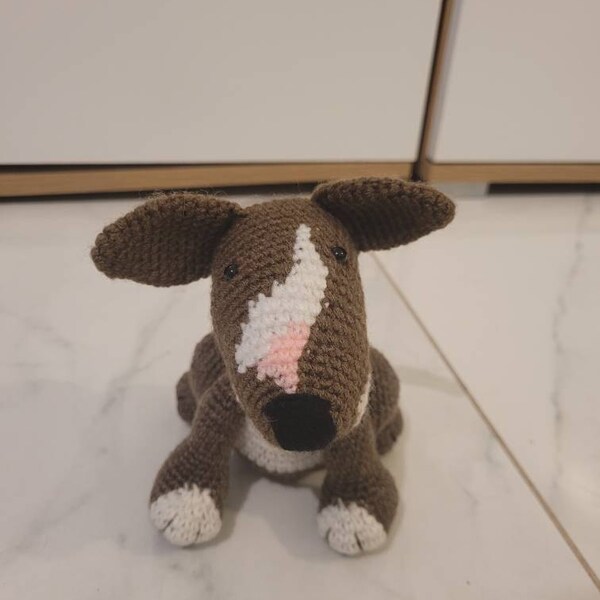 Bull Terrier - Crochet Pattern - Etsy