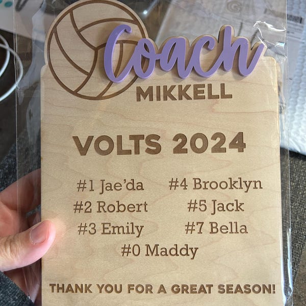 Personalized Volleyball Bag Tag, Volleyball Bag Charm, Volleyball ...