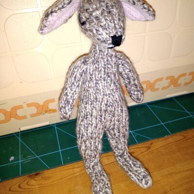 The Rabbit Knitting Pattern - Etsy