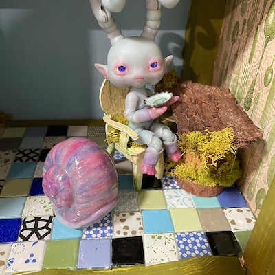 Kaijuwu: the Adorable Baby Kaiju Dinosaur Ball Jointed Doll - Etsy