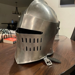 Top Helm SCA LARP Knight Helmet SCA Helmet Fantasy Armor Larp Helmet ...