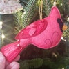 Cardinal Sewing Pattern PDF Backyard Bird Stuffed Ornament Felt Plushie ...