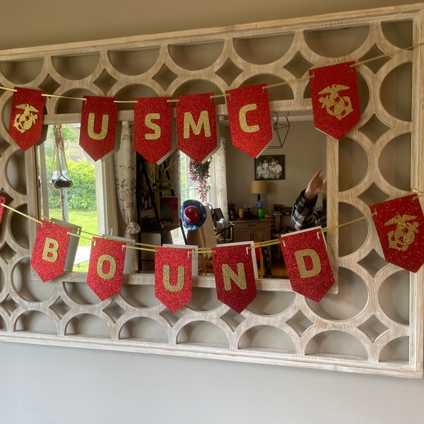 USMC Bound Banner - Etsy