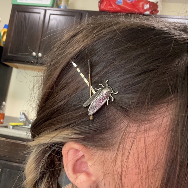 Insect Hair Pins, Insect Jewelry, Cockroach Hair Pins, Fly Hair Pins ...