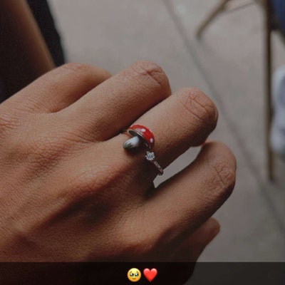 S925 Mountain Mustard Seed Ring large Handmade Faith - Etsy