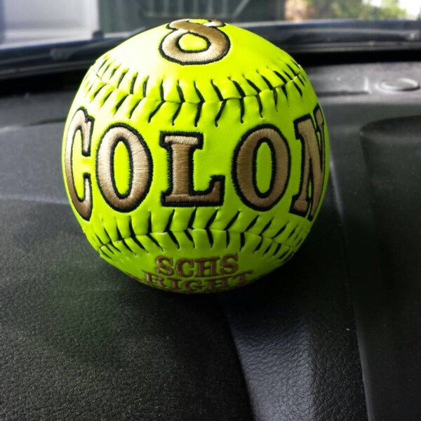 Personalized Softball/baseball With Extra Info - Etsy