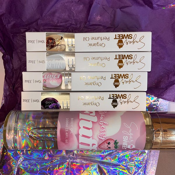 Blue Raspberry Slushie Perfume | Gourmand, Dessert | Organic | Perfume ...