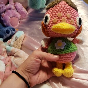 Animal Crossing Joey Plushie Handmade ACNH Inspired Crochet Toy ...