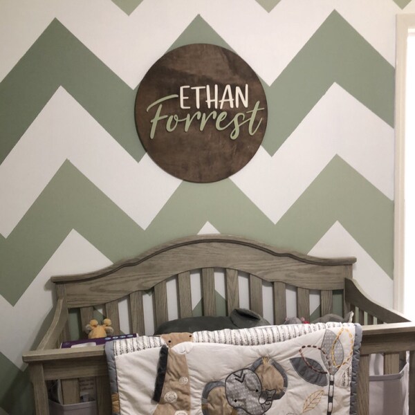 Custom Name Sign | Nursery Decor | Kids Room Sign | Wooden Sign | Door ...