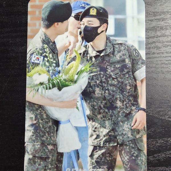 BTS J-hope Hoseok Hobi Military Service 4x6 Print Korean Military ...