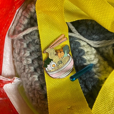 Myuna's Ramen Bowl Pin Cute Japanese Culture Hard Enamel - Etsy