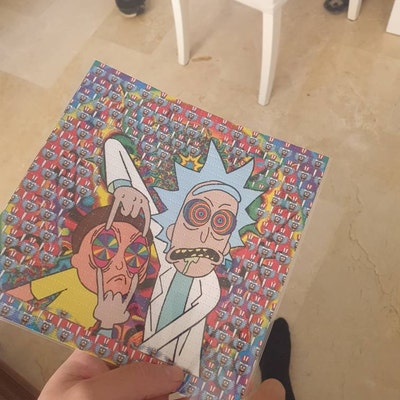 Escher Endless Stairs LSD Blotter Art Psychedelic Acid Free Paper - Etsy