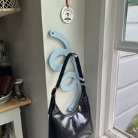 Curly Wall Hook Squiggle - Etsy UK