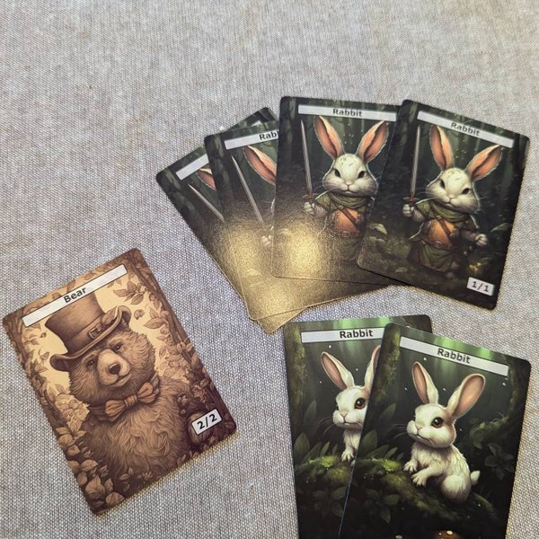 Insect Tokens for MTG 3 Cards 2-sided - Etsy