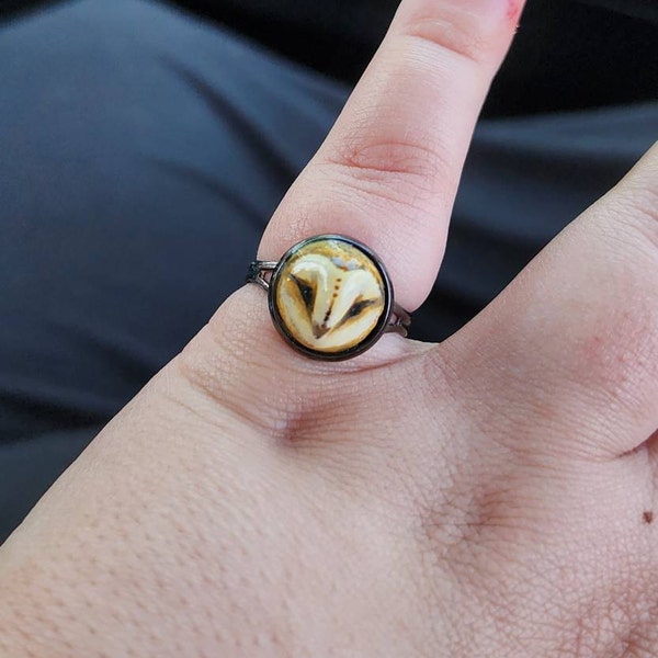 White Owl Griffin Figurine Snowy Gryphon Sculpture TO ORDER Tiny Clay ...