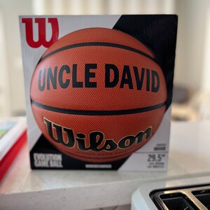 Customized Personalized Wilson Evolution Basketball Indoor Sizes 29.5 ...