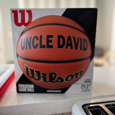 Customized Personalized Wilson Evolution Basketball Indoor Sizes 29.5 ...