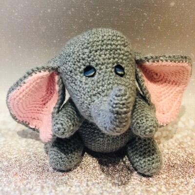 Baby Elephant Pattern - Etsy