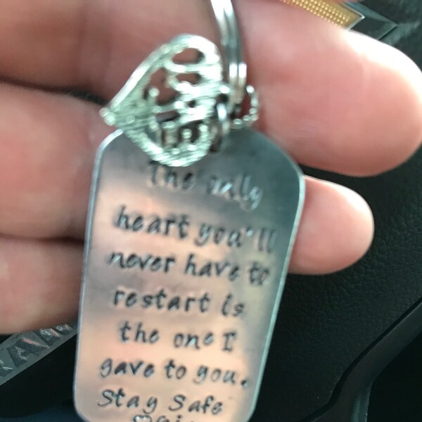 Paramedic First Responder Key Chain, EMT Be Safe Gift, Thin White Line ...