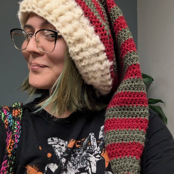 EASY CROCHET PATTERN - Grinch Inspired Christmas Hat - Christmas Hat ...