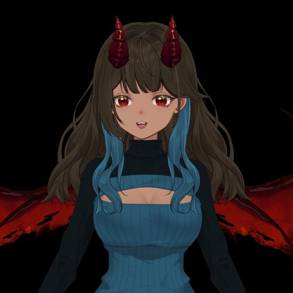 Vtuber Asset Wing - Live 2D - Etsy