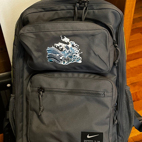 Ocean Wave, Sea Wave Patch, Cool Patch, Embroidered Iron-on Patch ...