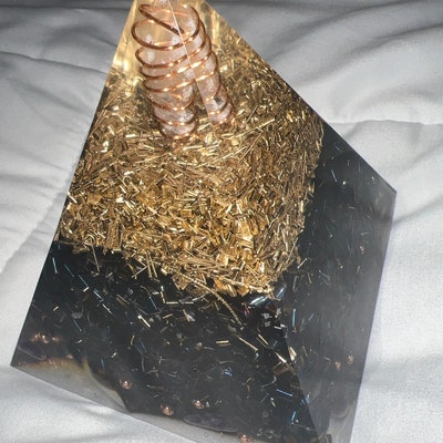 Handmade Orgonite Pyramid Energy Generator Orgonite EMF Protection ...