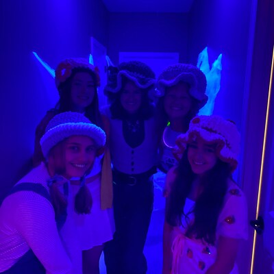 Strawberry Shortcake and Friends Inspired, ANGEL CAKE Crochet Adult Bucket Hat, Rave Hat - Etsy