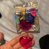 Cady Love Heart Blue Neon Green Pink Glitter Shaped Ear Plugs Gauges ...
