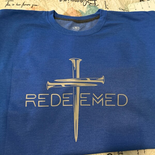 Redeemed Svg, Redeemed Shirt Svg, Redeemed Png, Redeemed Sublimation ...