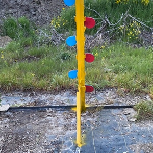 4 Tall IDPA NRA Knock-over Shooting Targets 3/8 | Etsy