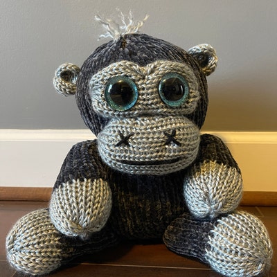 Baby Gorilla Circular Knitting Machine Pdf Pattern Sentro Addi Express ...
