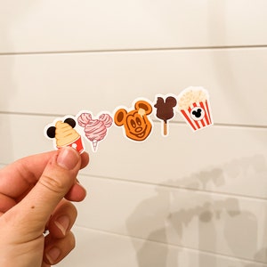 Disney Snack Stickers - Etsy