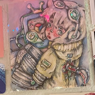 Deleted Memory Art Print - Etsy