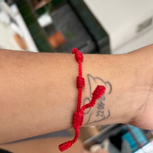 Men's Women's 7 Knots Protection Anklet , Gift of Luck for Family and ...