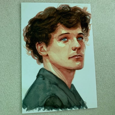 Louis Tomlinson Watercolor Print - Etsy